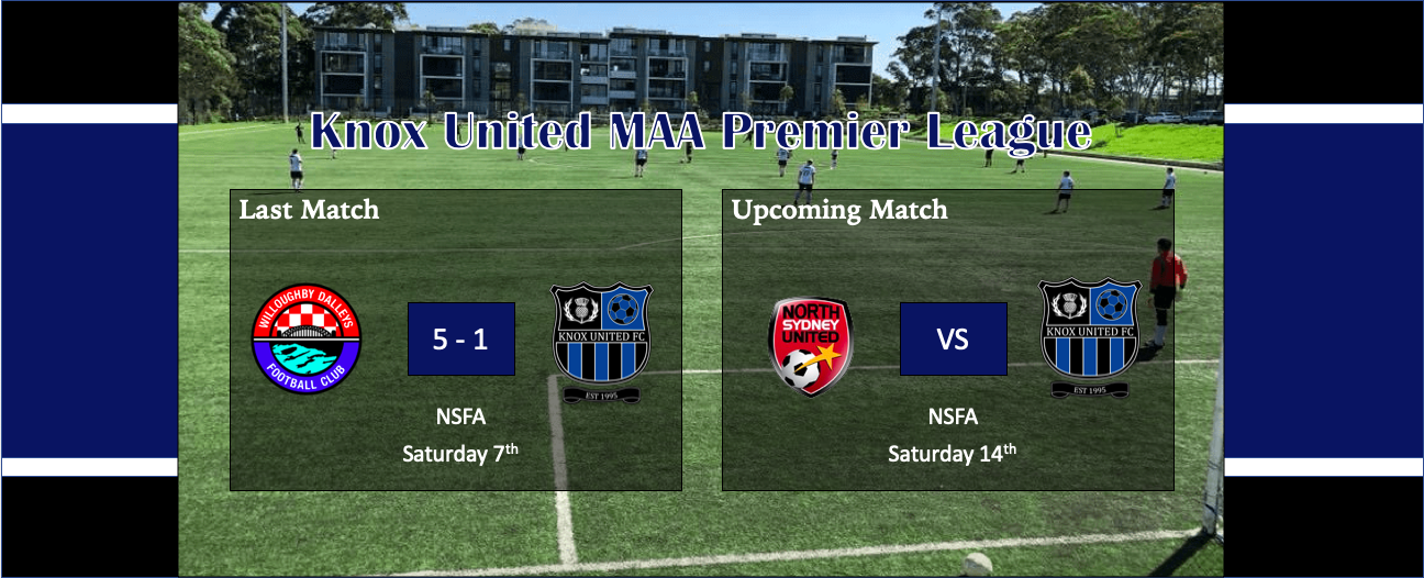 Fixtures and Results | Knox United FC